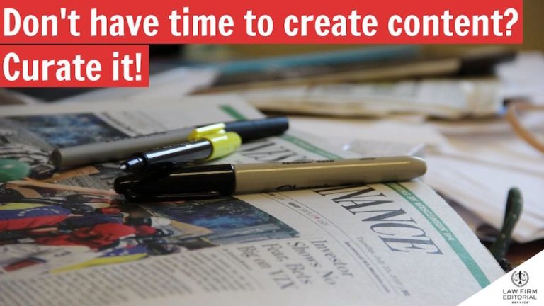 Five reasons to curate content when you can't create it